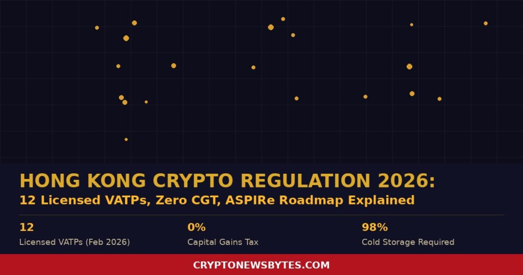 Hong Kong Crypto Regulation 2026: VATP and SFC Guide| CryptoNewsBytes