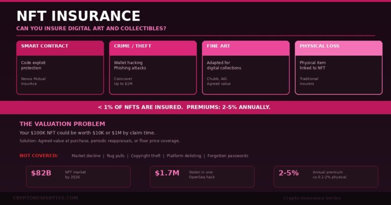 NFT Insurance 2026: Providers, Costs, and Coverage Guide | CryptoNewsBytes